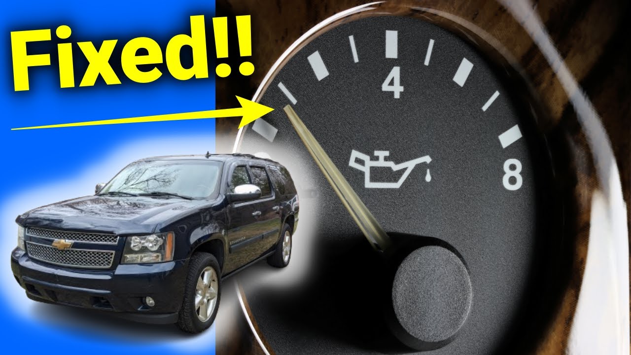 Chevy Tahoe / Suburban / Silverado Oil Pressure Sensor Replacement ...