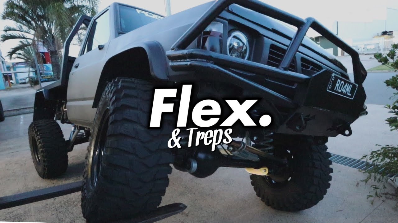 Patrol gets HUGE Flex 4WD Long Arm Suspension Install - YouTube