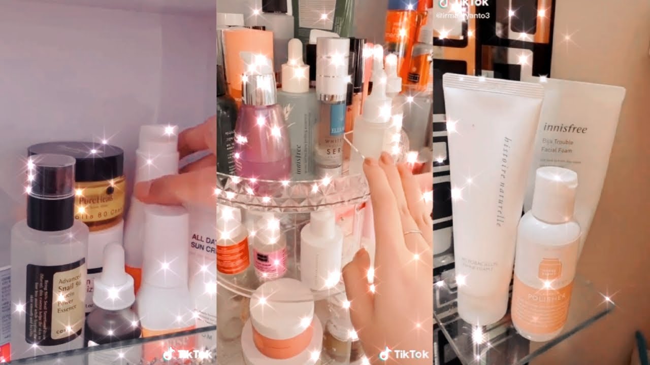 TIKTOK ♡Skincare routine asmr♡ || tiktok compilation (ʘᴗʘ ) - YouTube