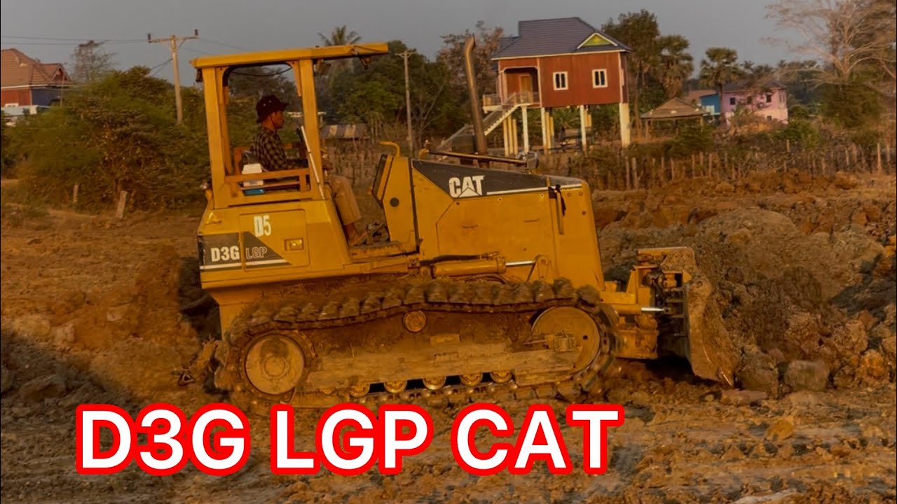 CAT D3G LGP - YouTube