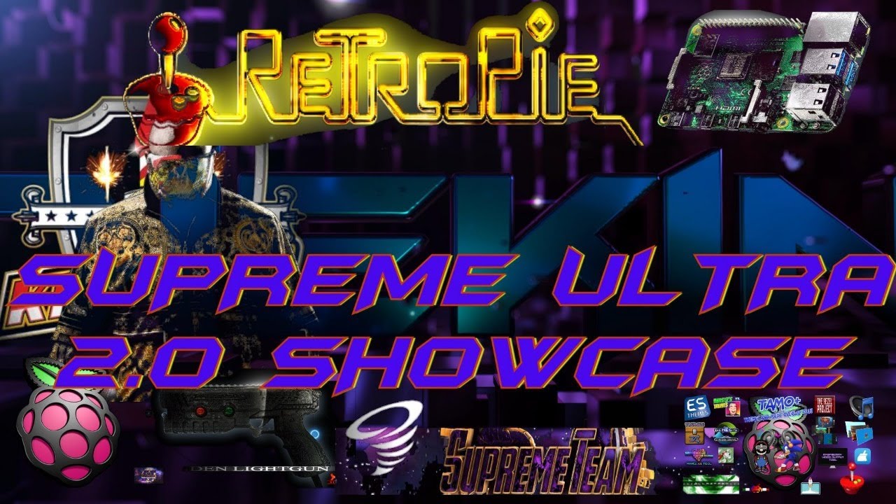 Retropie SUPREME ULTRA 2.0 TUTORIAL & REVIEW | RASPBERRYPIE - YouTube