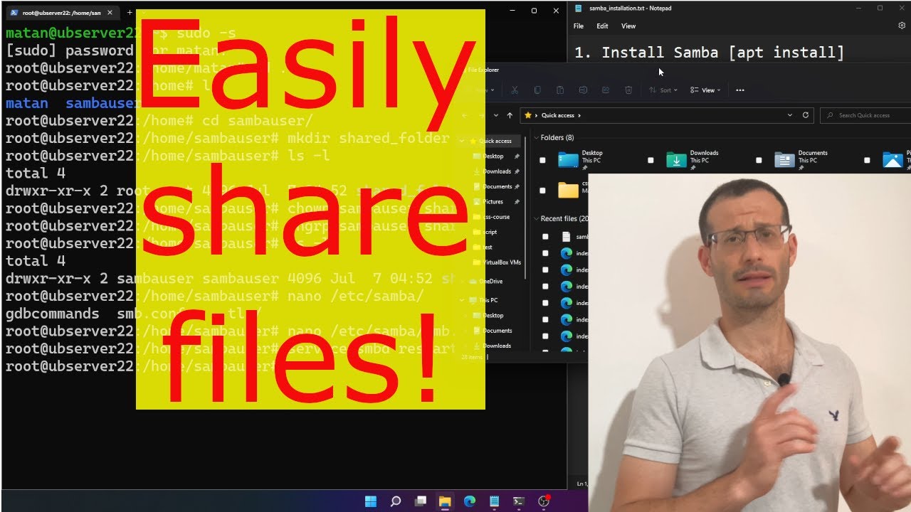 Простое монтирование папок SMB в Linux: руководство для начинающих