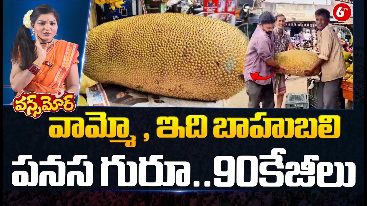 90 Kgs Huge Jackfruit :ఇది బాహుబలి పనస గురూ..90కేజీలు | Once More ...