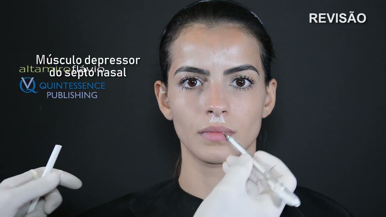 Depressor do septo nasal - YouTube