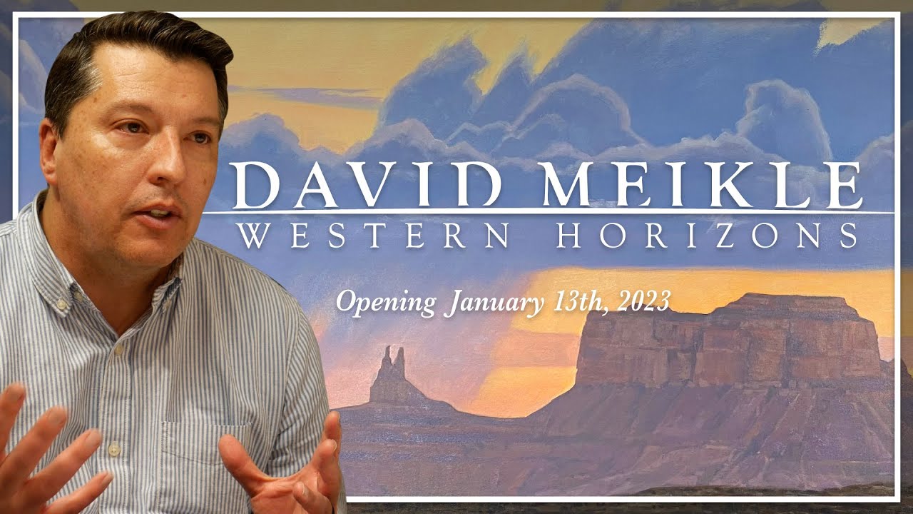 David Meikle: Western Horizons | Artist Insights - YouTube