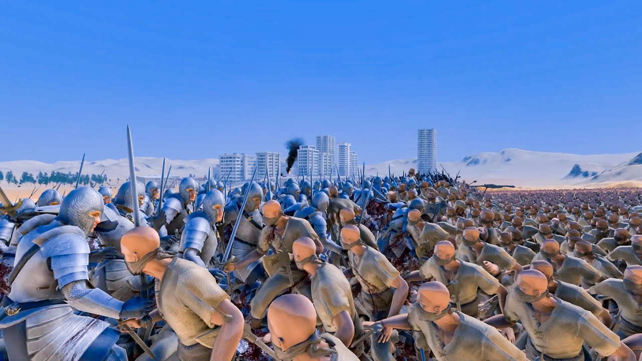 21000 Gondor Soldiers VS 20000 Bandits - Ultimate Epic Battle Simulator ...