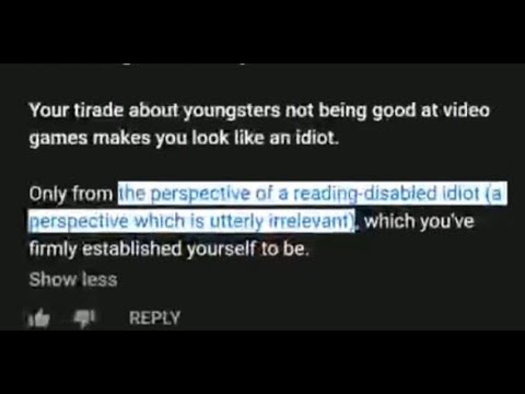 Reading the Most Insane Comment Thread (Live Clip) - YouTube