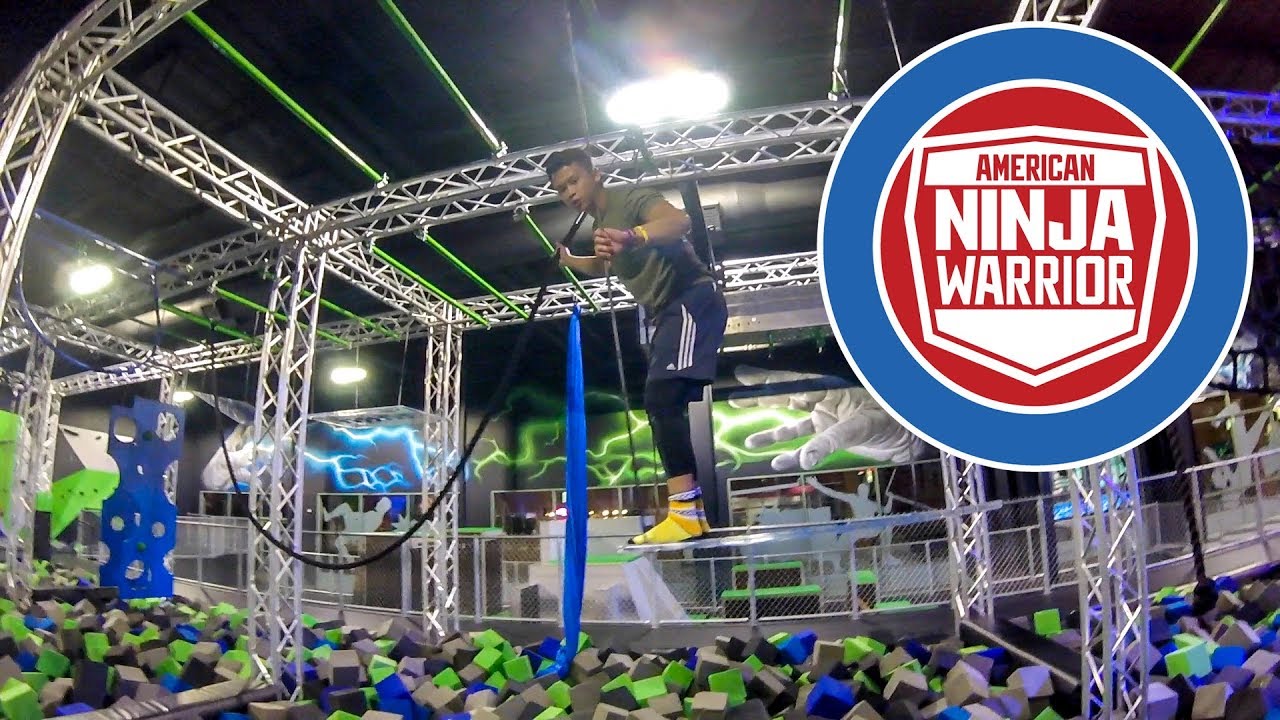 Trying out DOJO BOOM (Ninja Warrior Course) - YouTube