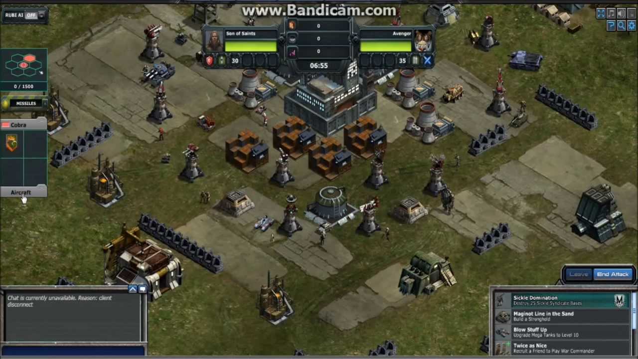 War Commander Level 30 Rogue Base vs Havoc+Elite Warhawk w/o heavies ...
