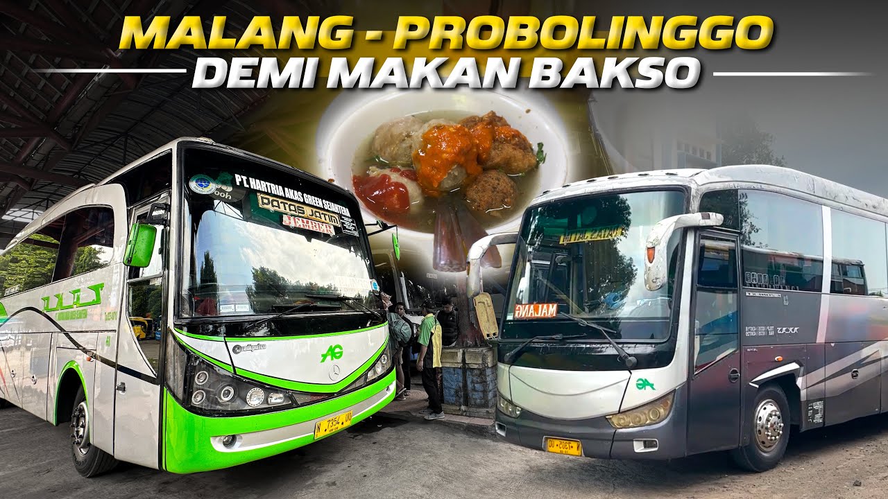 GABUT, RELA PP 6 JAM DEMI MAKAN BAKSO 😂‼️Trip Malang - Probolinggo with ...