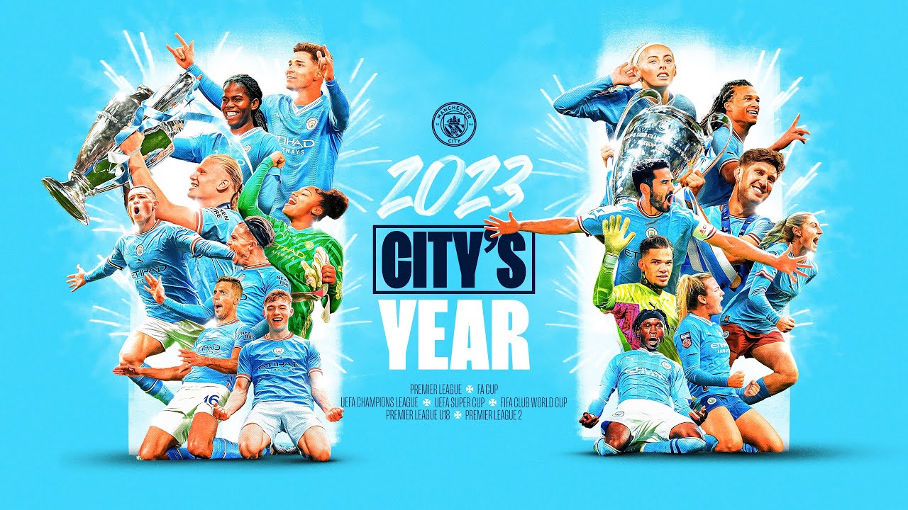 2023 CITY'S YEAR | Wrap-up of incredible year for Manchester City ...