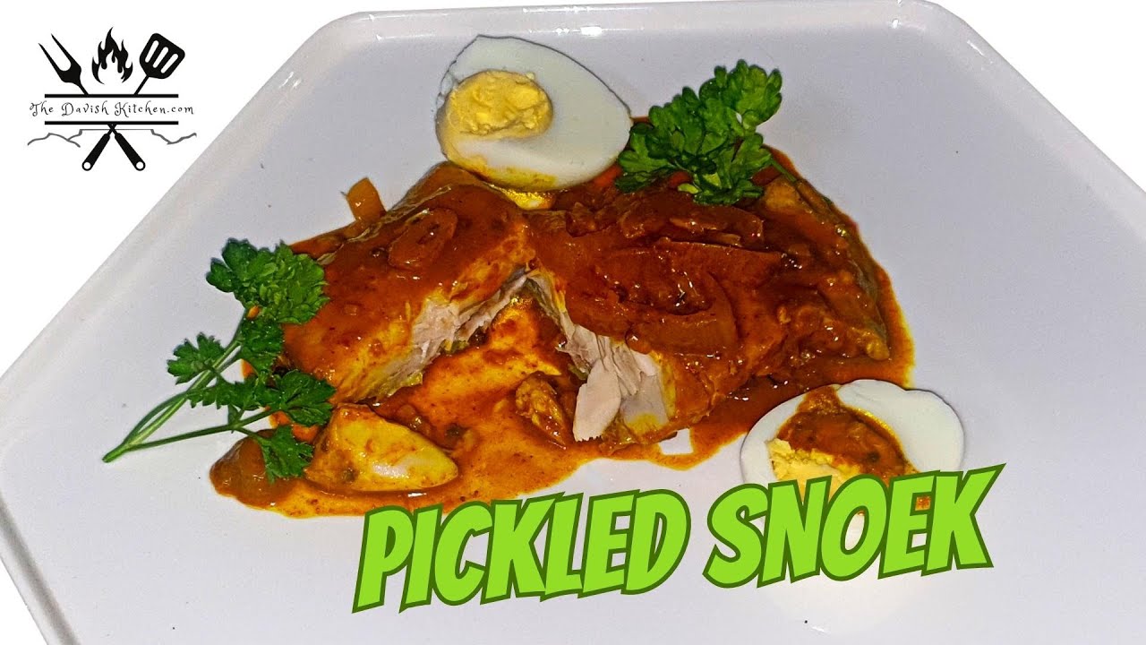 Easy Pickled Snoek - YouTube