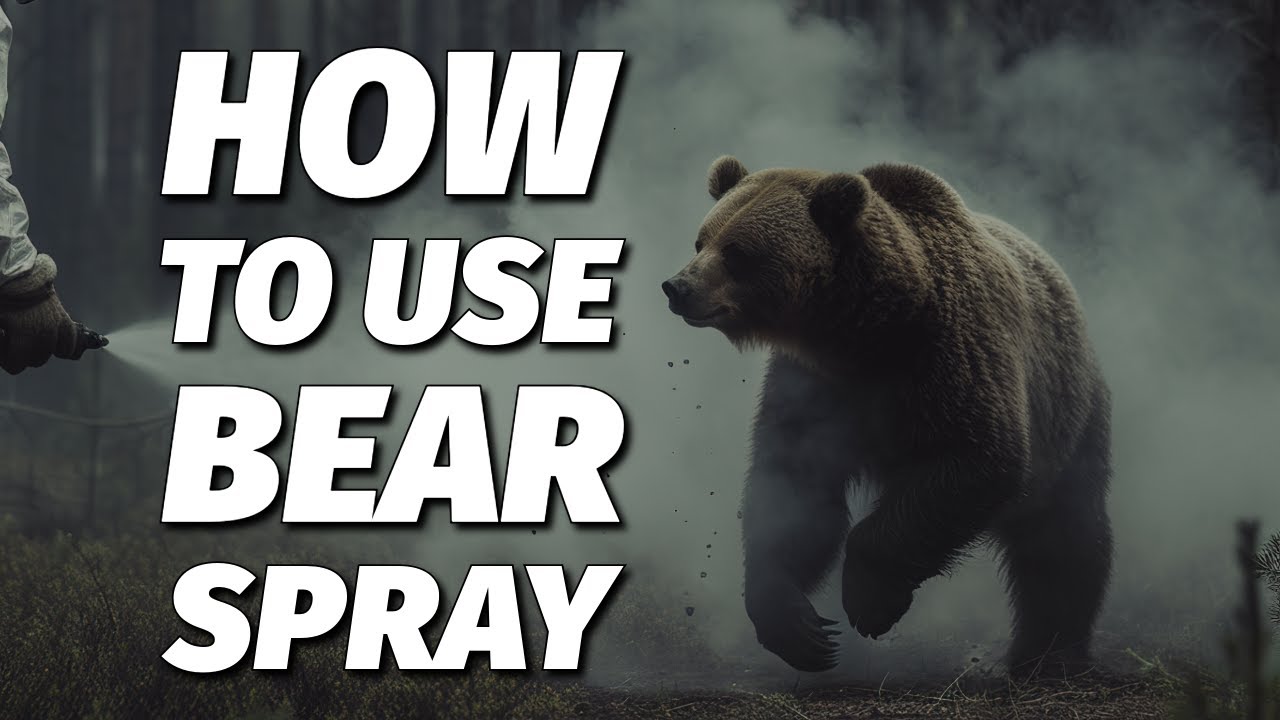 Bear Spray Basics: Quick Guide for Wilderness Safety - YouTube