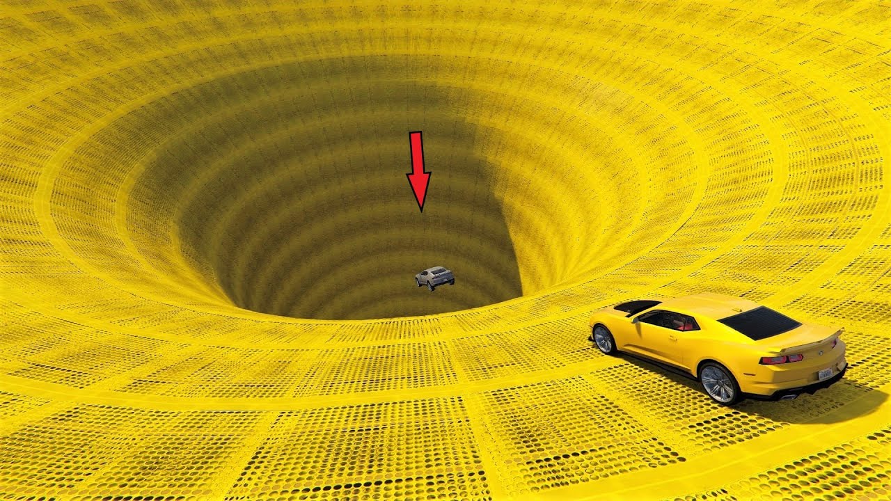 Giant Vortex Hole Race - GTA 5 Online - YouTube