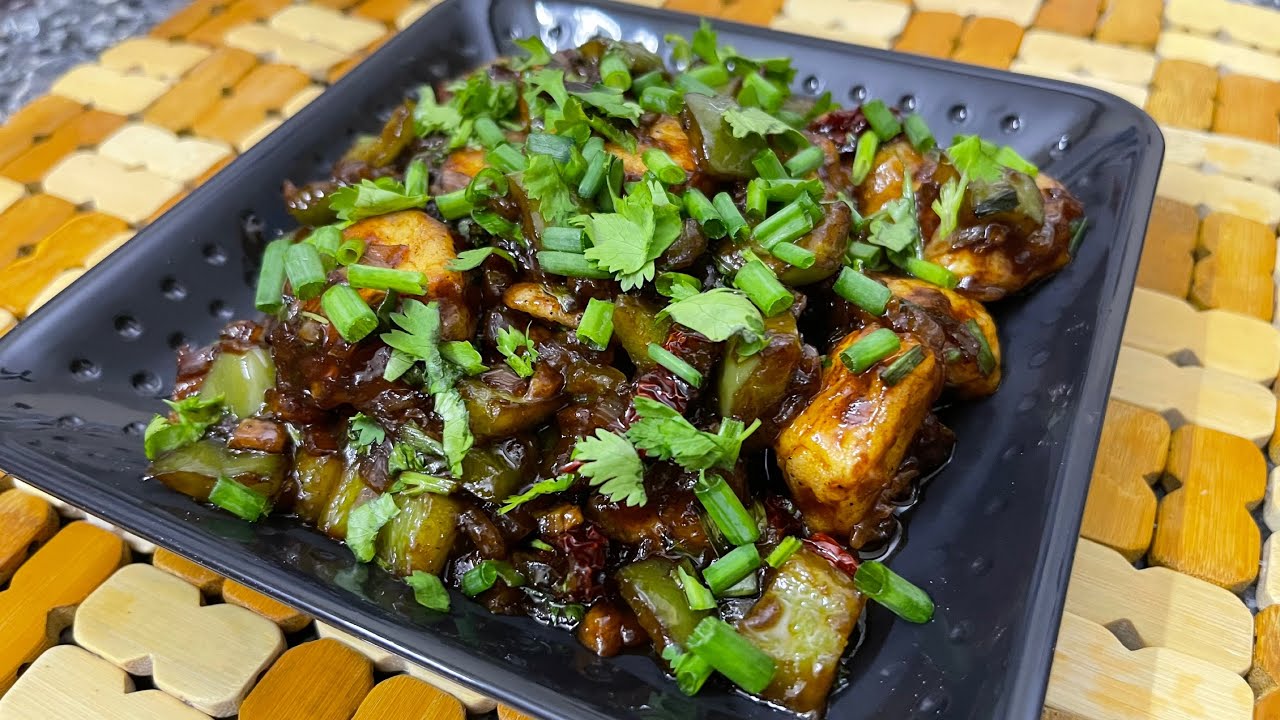Panner manchurian | restaurant style | panner recipes - YouTube