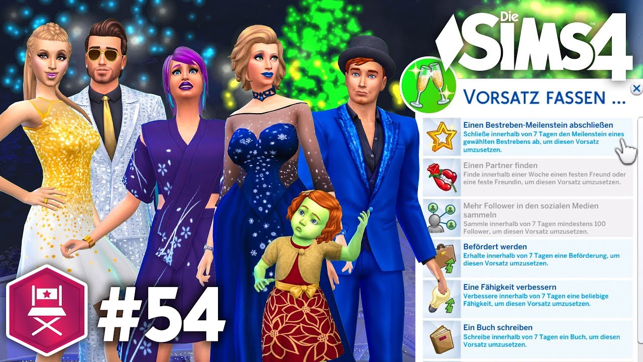 🥂 2019 Vorsätze & Silvester 🎆 WG Umstyling | Let's Play Die Sims 4 ...