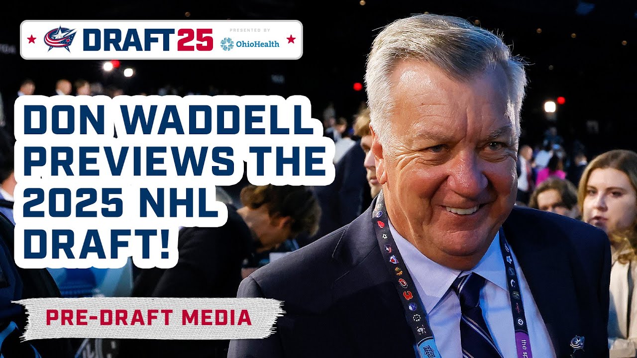 1 DAY UNTIL THE NHL DRAFT! GM Don Waddell Speaks Ahead of the Big Day ...