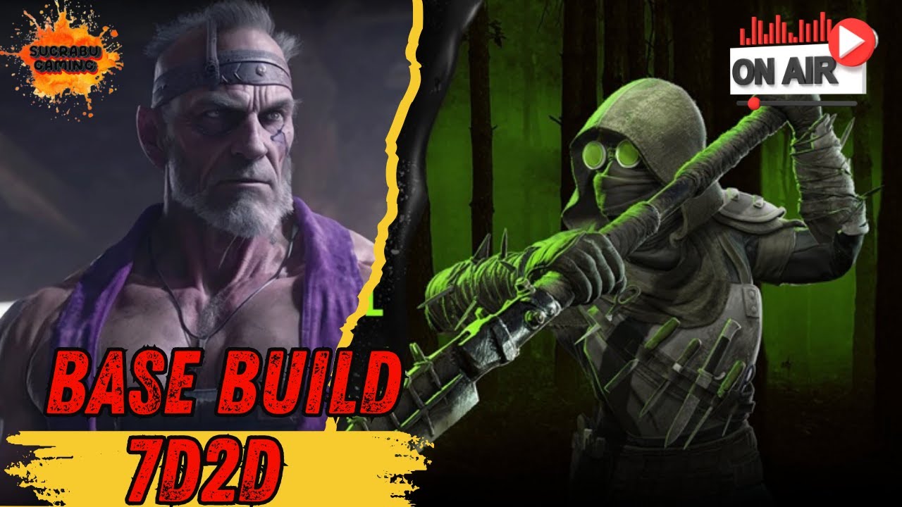 Rebirth - 7D2D - base building.. next horde at home - YouTube