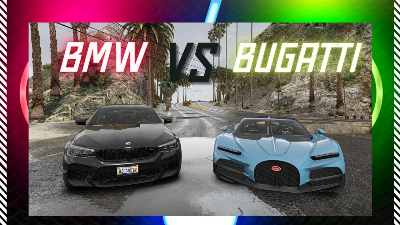 BMW M5 VS BUGATTI CHIRON ? I GTA 5 I CHALLENGE. - YouTube