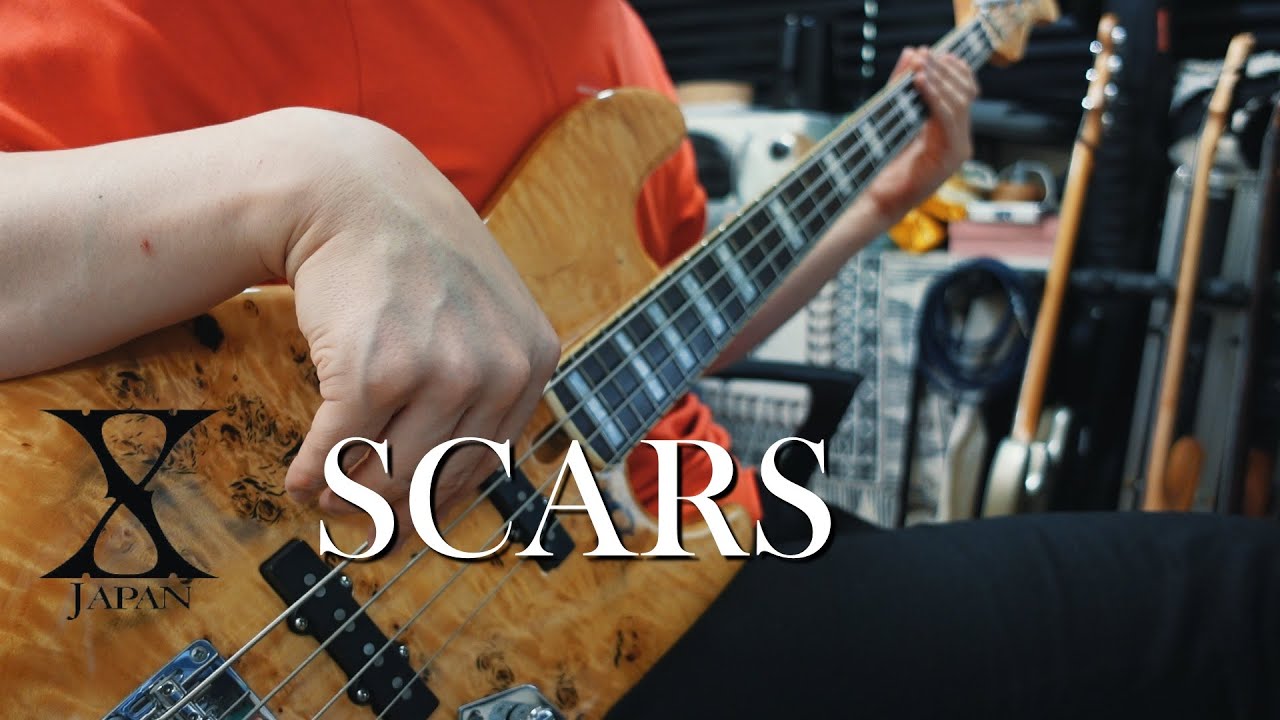 X-Japan - Scars Bass cover - YouTube