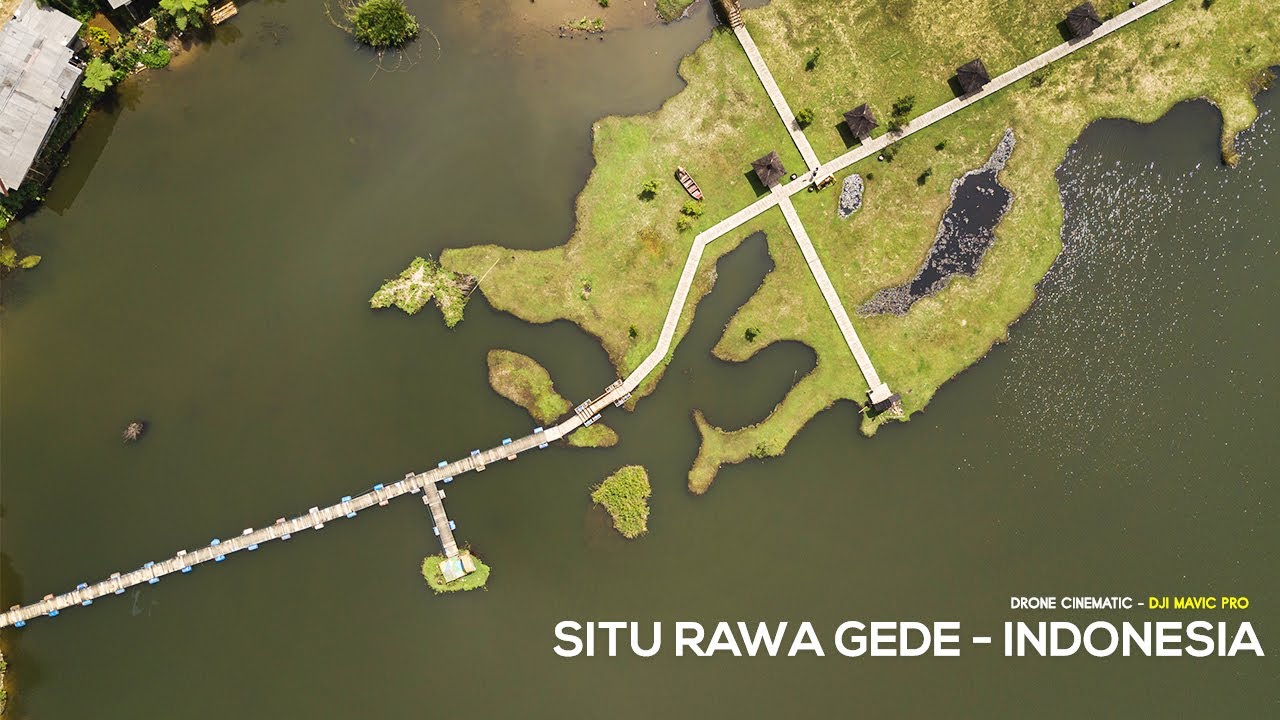 SITU RAWA GEDE - JONGGOL : CINEMATIC DRONE VIDEO - DJI MAVIC PRO - YouTube