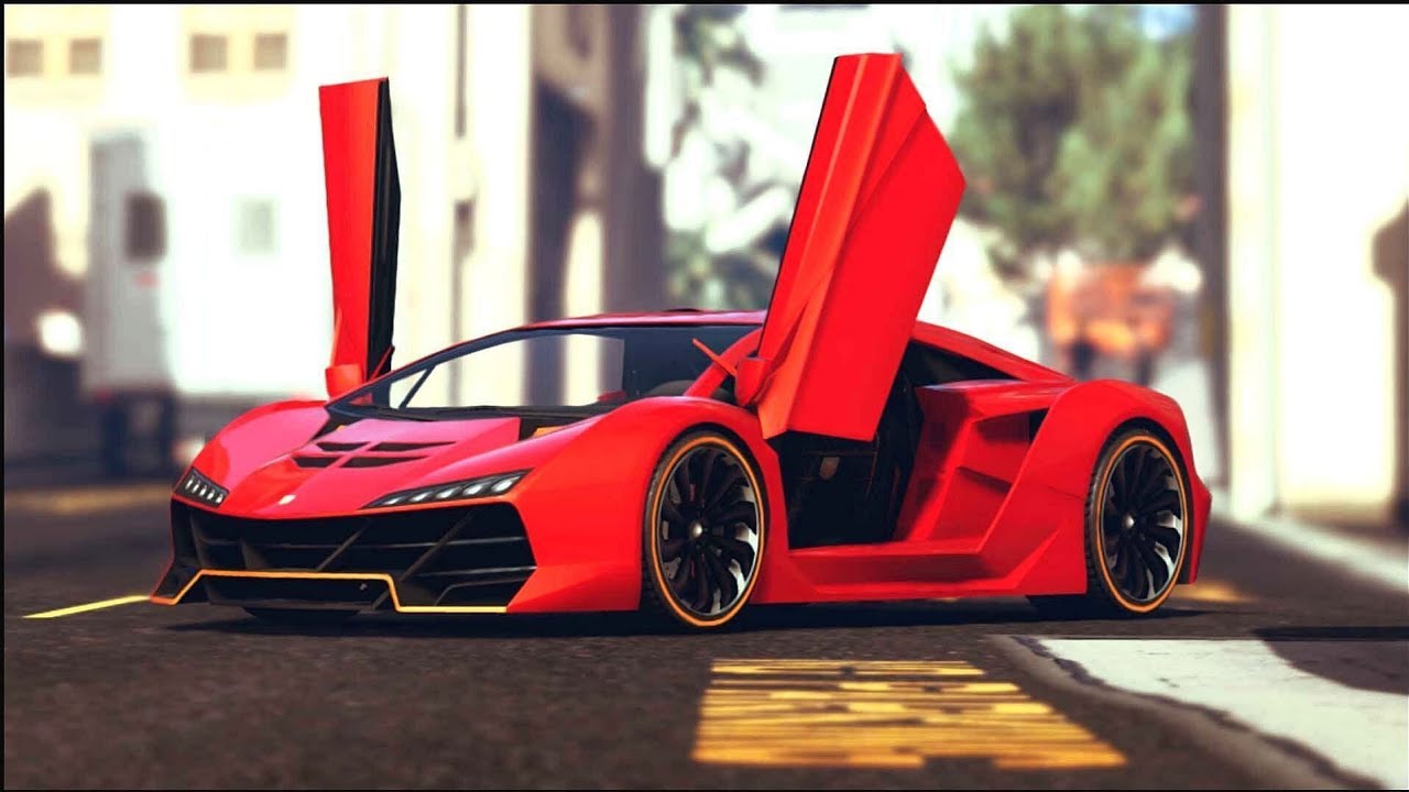 GTA 5: fun around the city with pegasi zentrono super car - YouTube