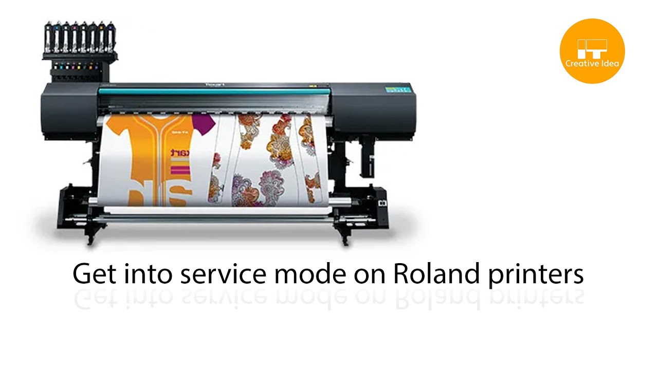 How to Access Service Mode on Roland Printers | Step-by-Step Guide ...