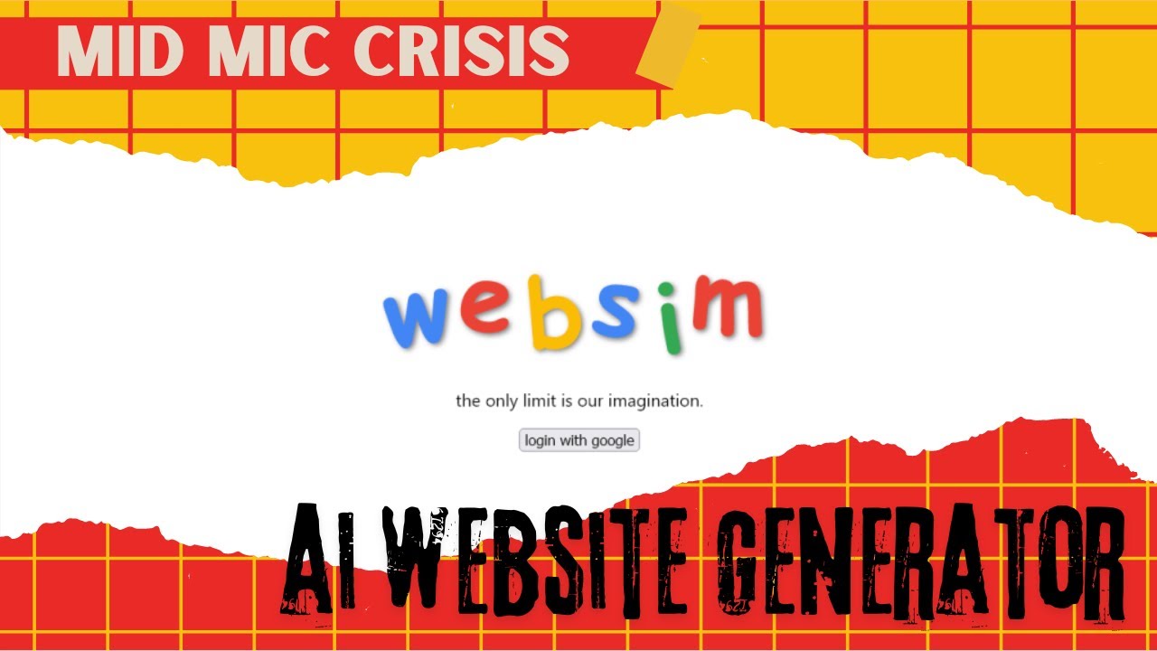 WebSim: AI Website Generator - YouTube