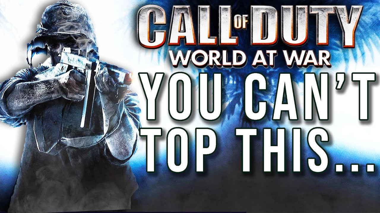 Call Of Duty World At War is still undefeated 13 Years Later... - YouTube