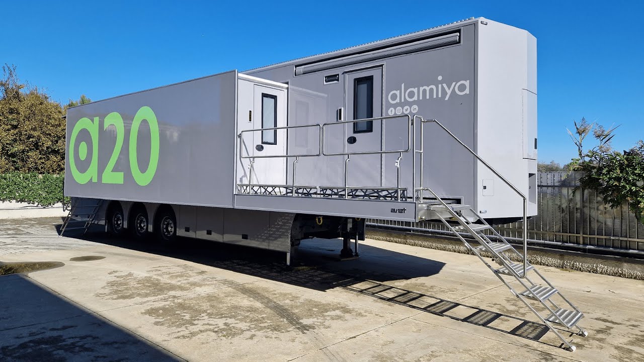 Alamiya OB-20 XL Semi-Trailer - YouTube