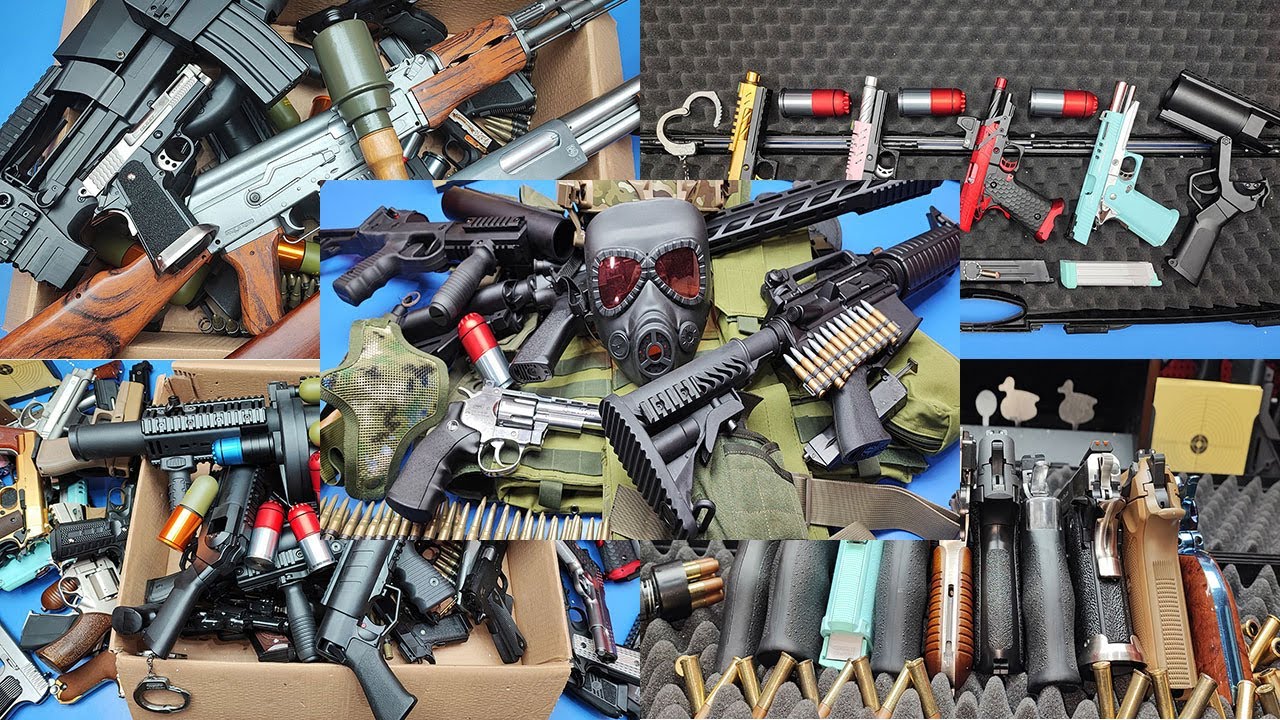 Shooting Airsoft Guns Compilation💥 - YouTube