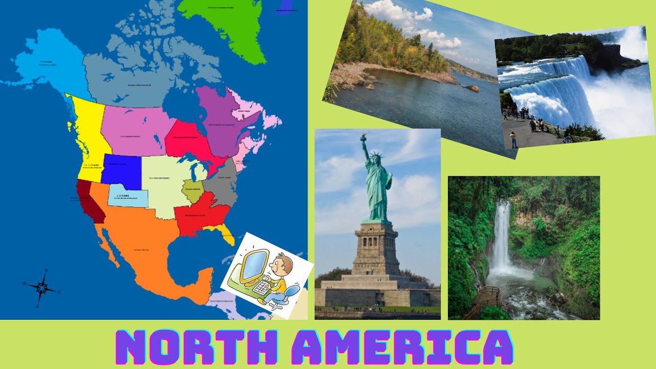 North America | 3rd Largest Continent | World Continent - YouTube