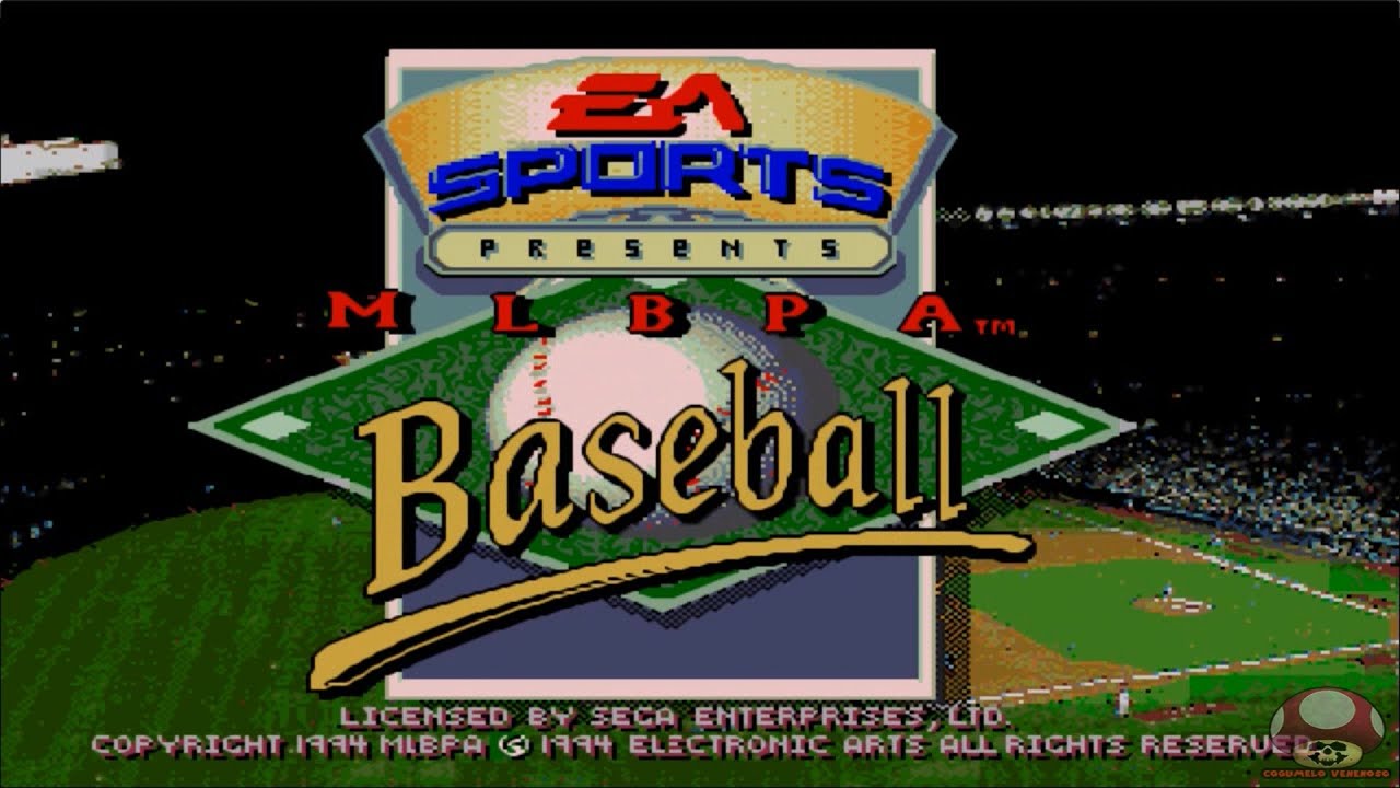MLBPA Baseball (Mega Drive - Genesis): Intro - YouTube
