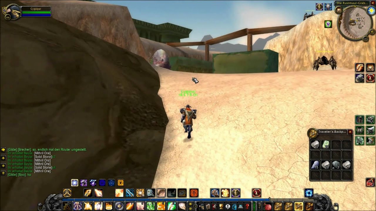 WoW Classic Rising Gods Mithril farmen in der schimmernden Ebene - YouTube