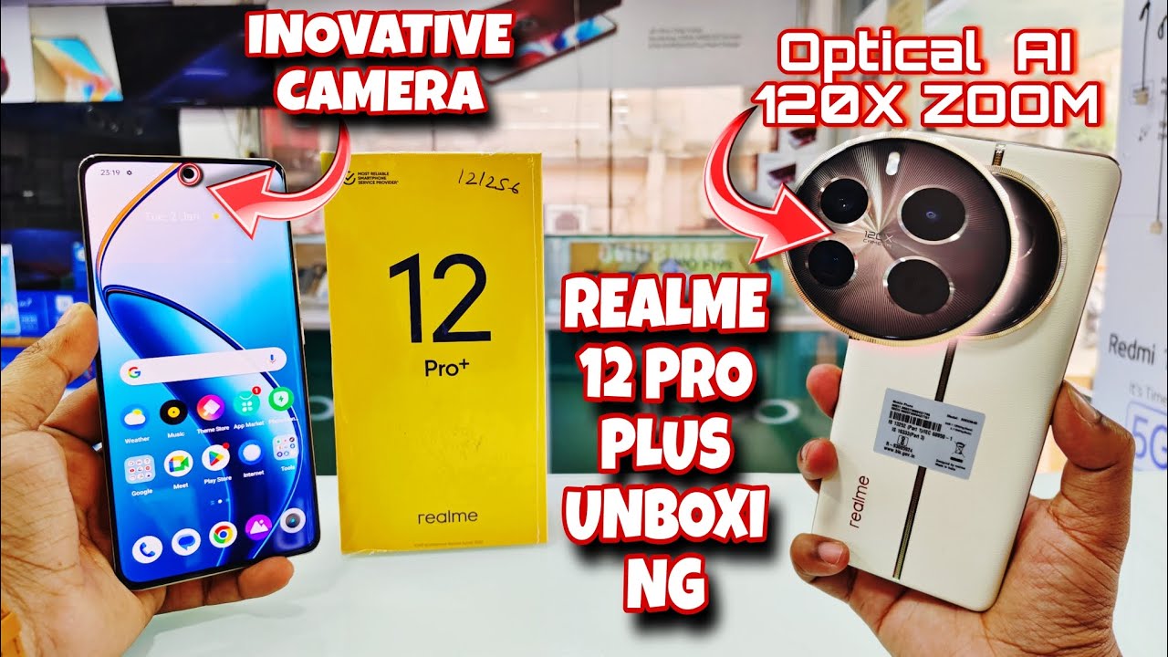 Realme 12 Pro Plus 5G Unboxing 📸 Camera Zoom 120x Like Boom 🤯 ...