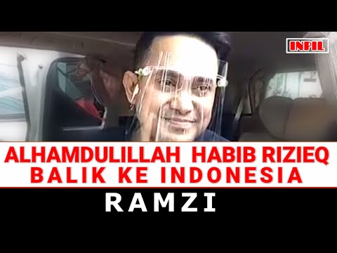 Ramzi Ikut Senang Dengan Kepulangan Habib Rizieq