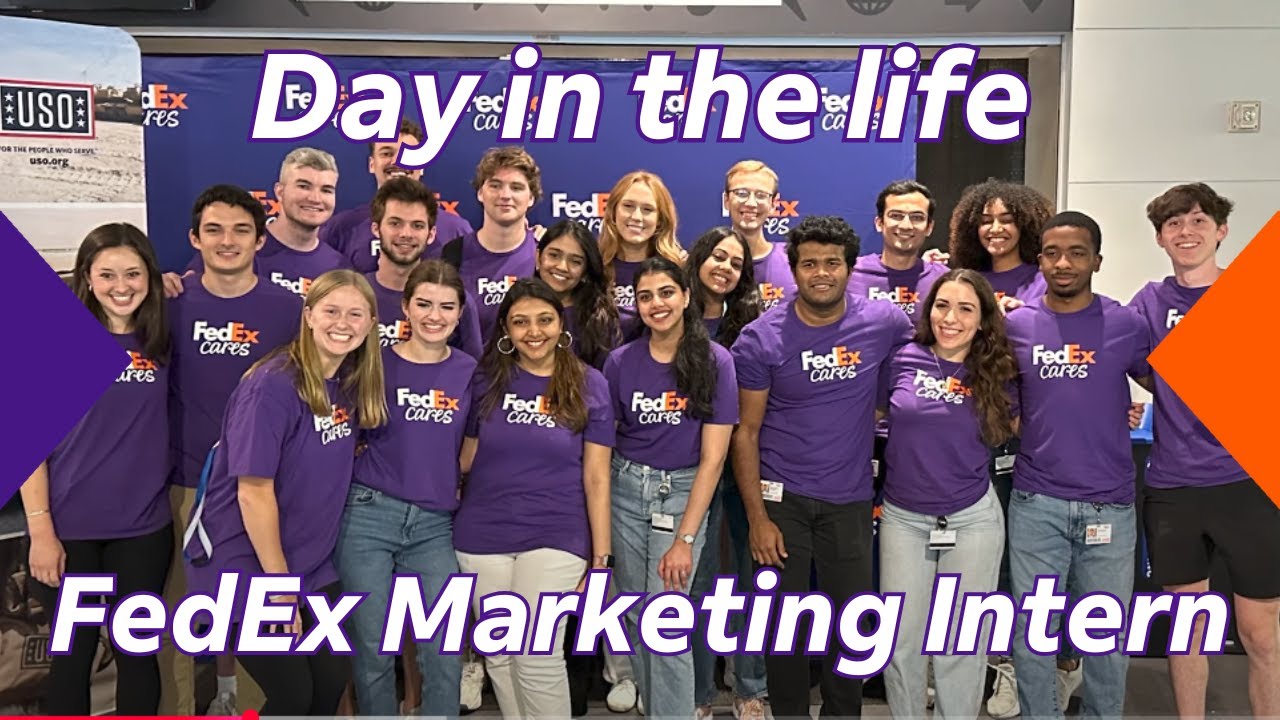 A Day in the Life of a FedEx Marketing Intern - YouTube