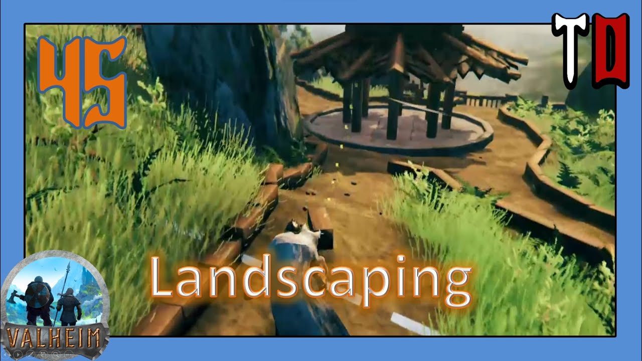 Valheim Mistlands - Lets Build - EP45 - LANDSCAPING - YouTube