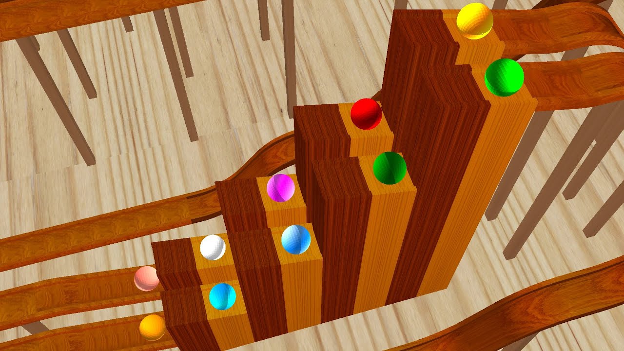 Marble Machine 5 Computer Animation - YouTube