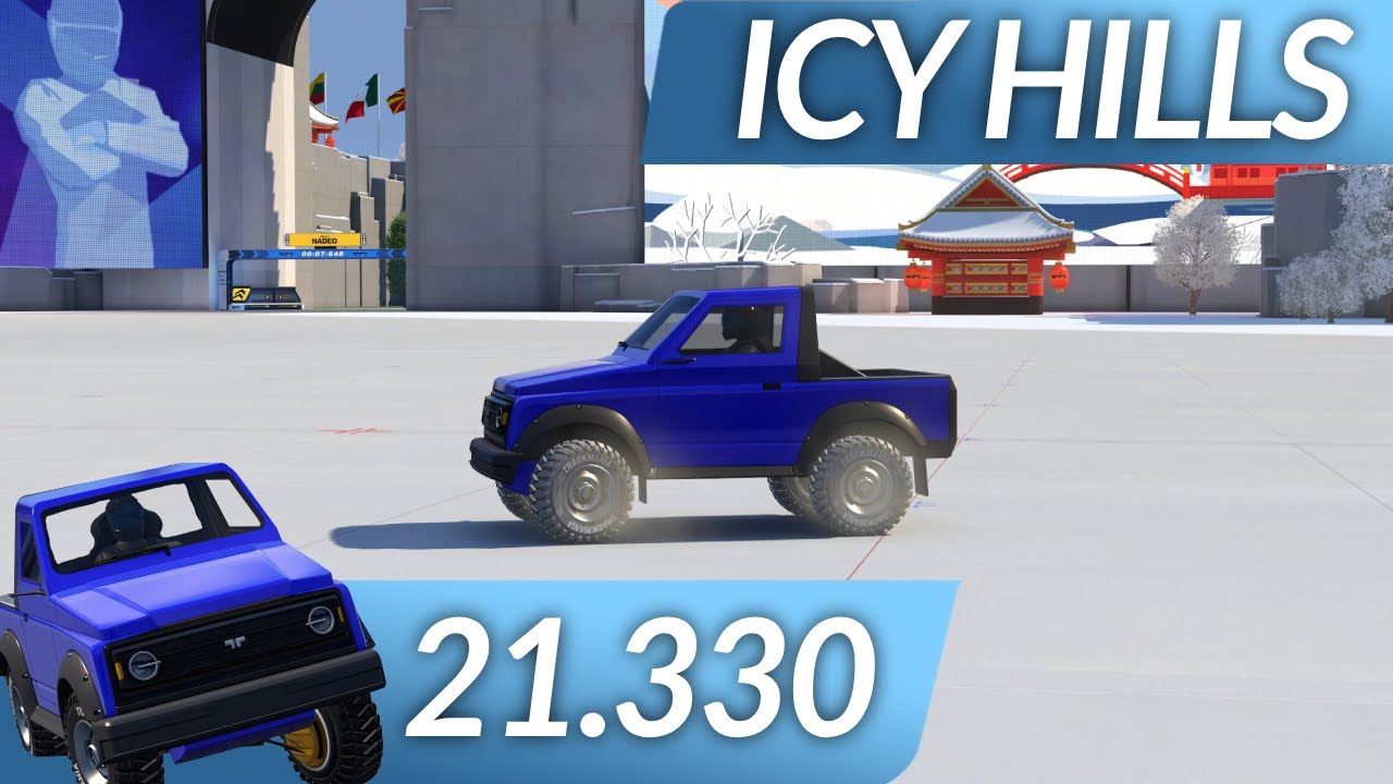 Icy Hills - Trackmania Snow Author Guide - YouTube