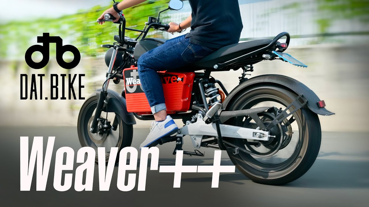 Trải nghiệm Dat Bike Weaver++: khung sườn cứng cáp, hệ thống treo chưa ...