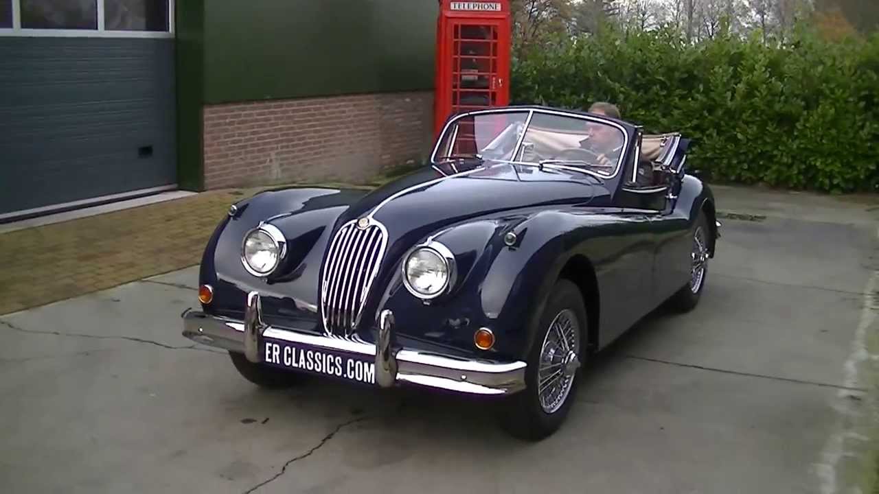 Jaguar XK140 DHC- www.ERclassics.com - YouTube