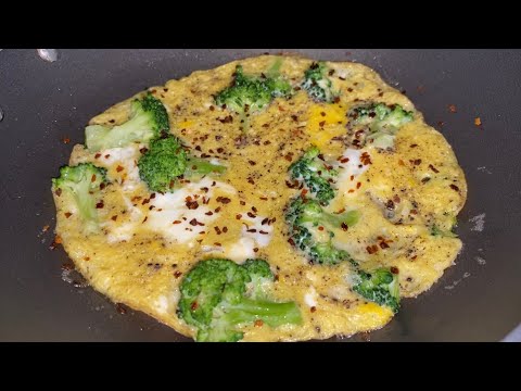 Brokoliyi Sevdiren Brokolili Omlet Tarifi