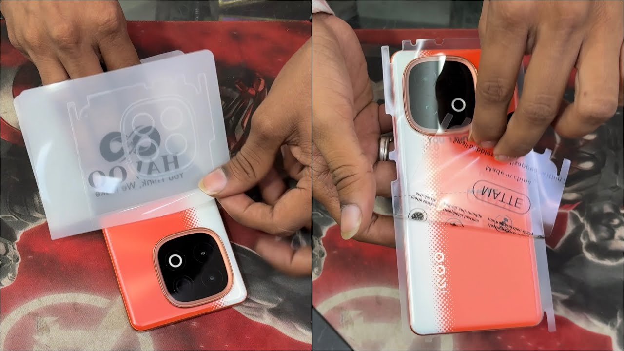 Iqoo Neo 10 Back Glass Protector | Iqoo Neo 10 Back Membrane Full Body ...