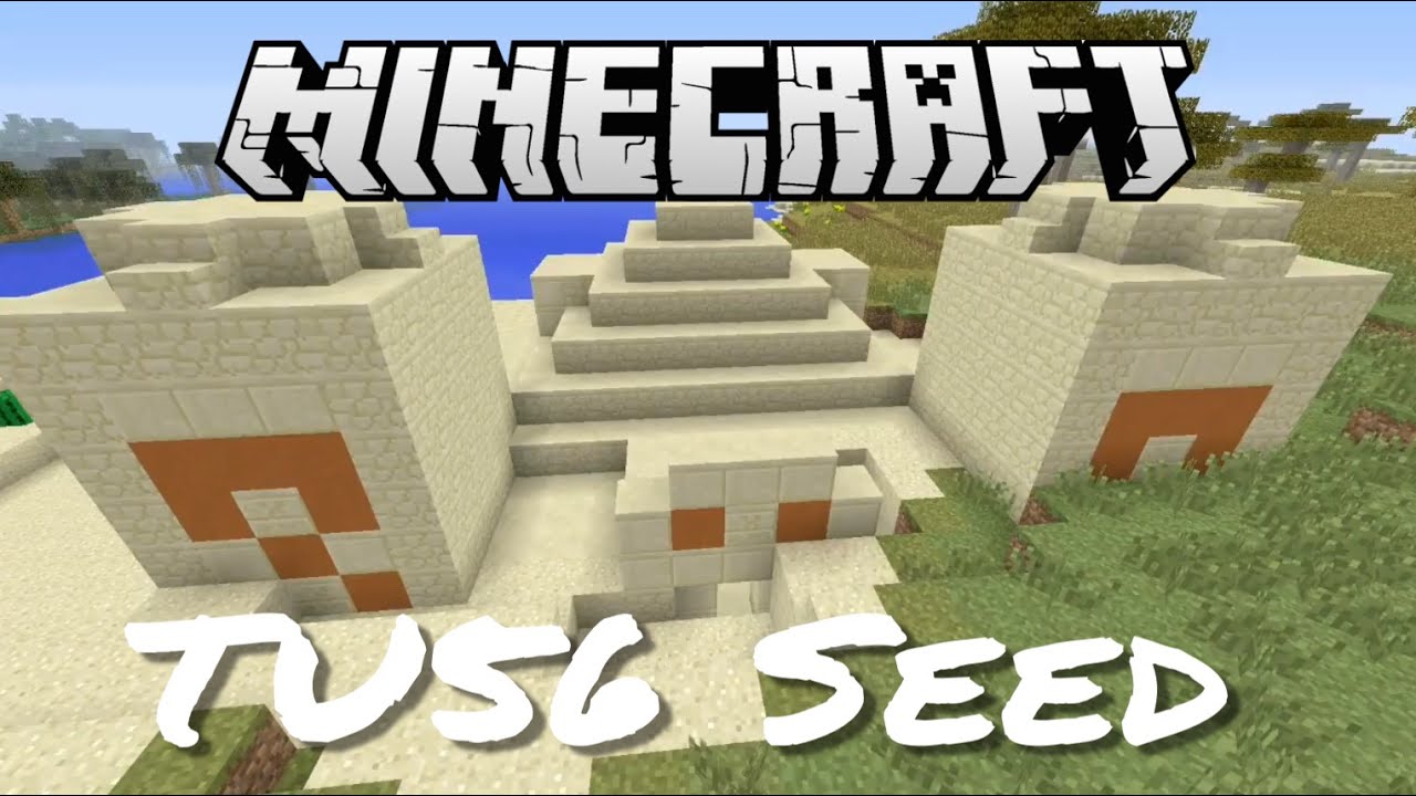 Minecraft Xbox / PlayStation TU56 Seed - Desert Temple & 3 Deep Ravines ...