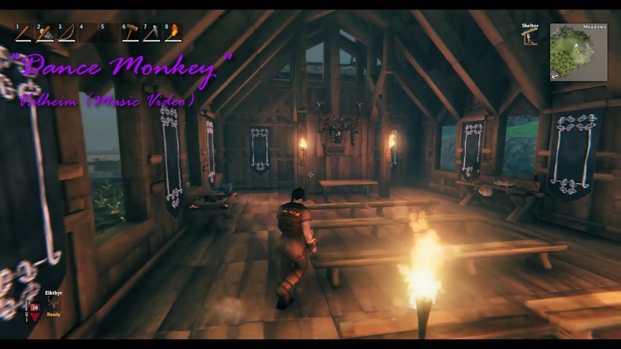 Valheim Dance Monkey FUNNY Music Video - YouTube