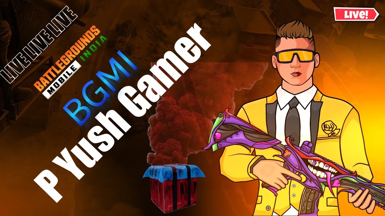 BGMI LIVE 🔴| P Yush Gamer | Squad Vs Squad| Low Device Power - YouTube