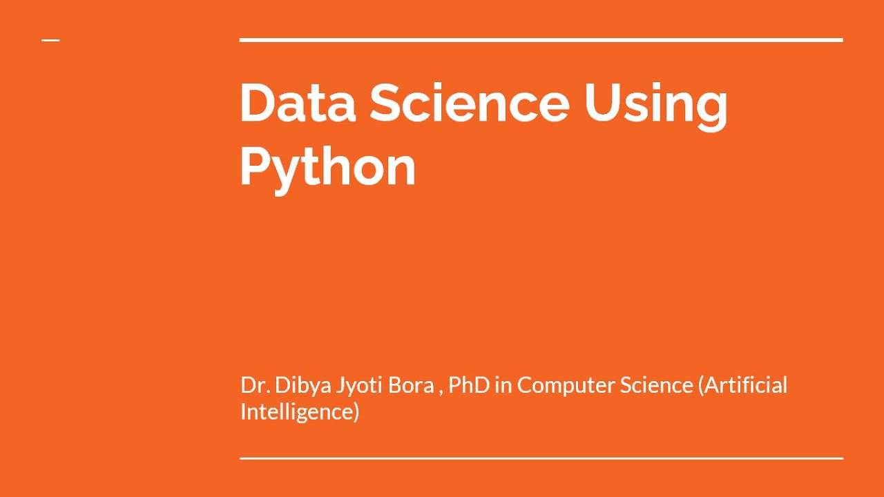 Data Science Using Python Python For Data Science Course For Beginners Lecture 3 Youtube 9024