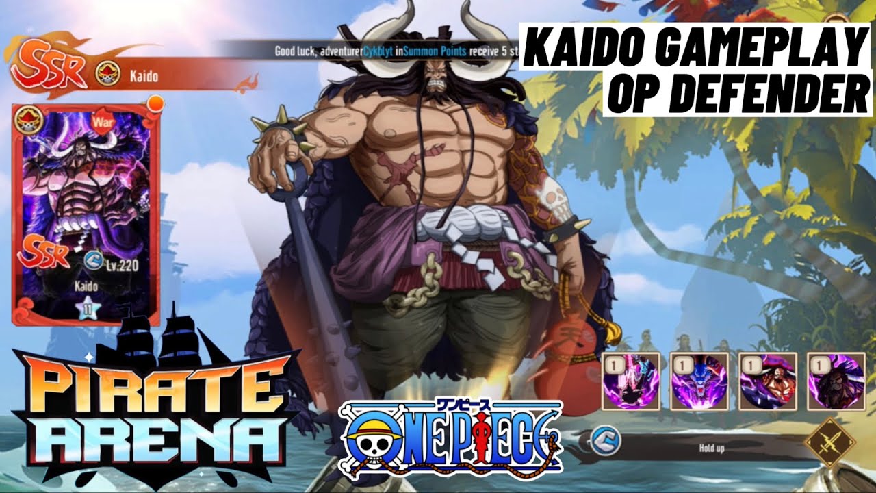 Strongest Creature in One Piece! Kaido 11⭐️ First Look Gameplay Pirate ...