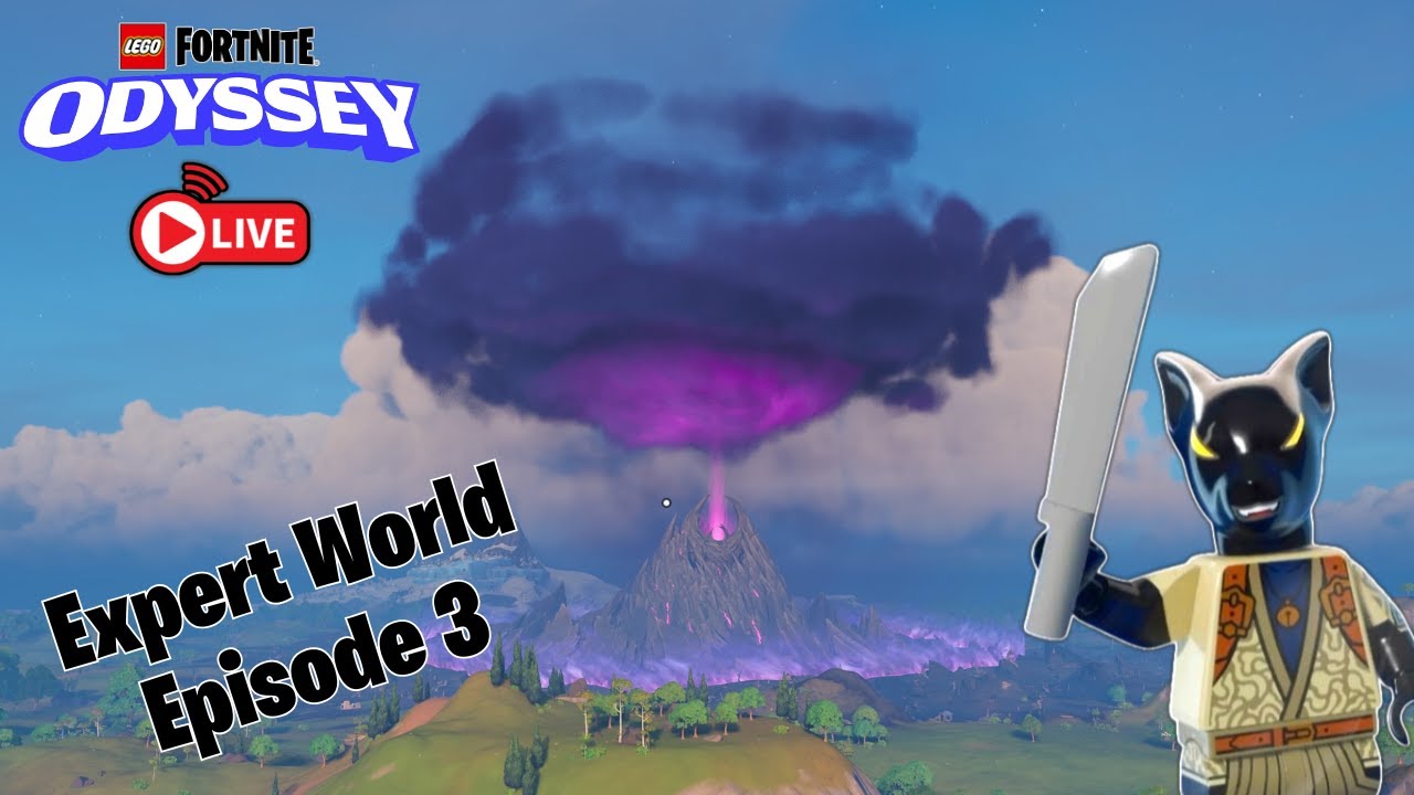 LEGO Fortnite Expert Playthrough - LEGO Fortnite Odyssey LIVE - YouTube